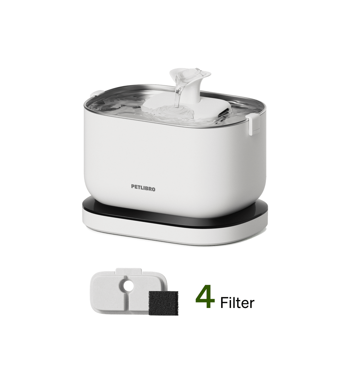 Dockstream Kabelloser Katzenbrunnen mit Sensor - Petlibro DE